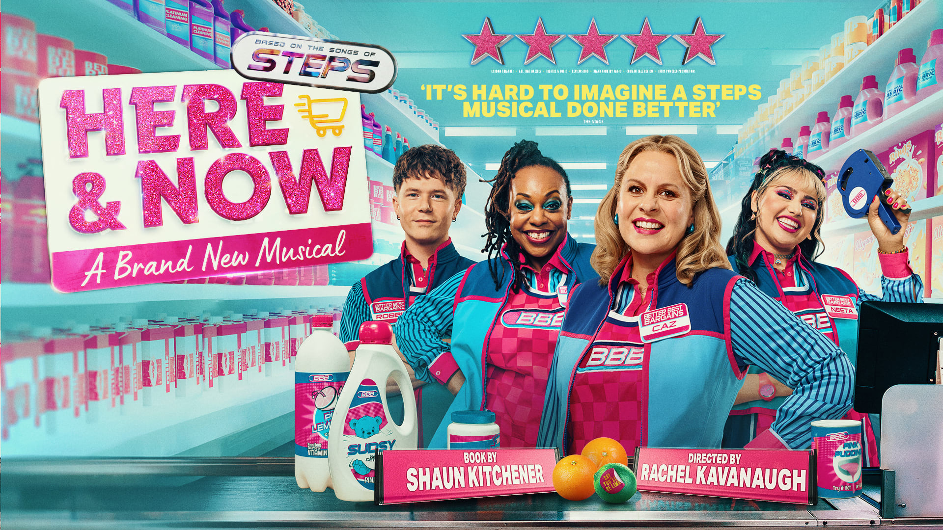 Here & Now - The Steps Musical Tickets | Opera House Manchester in Manchester | ATG Tickets